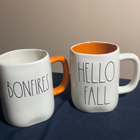 Rae Dunn | Dining | New Rae Dunn Fall Mugs Hello Fall Bonfires | Poshmark